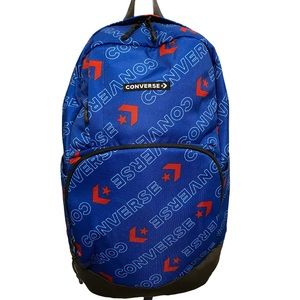 Converse | Bags | Converse Full Size Backpack In Blue Wlogo Design ...